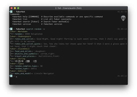 Look Up Faker Methods With The Fakerbot Gem 🔍 · Issue 1505 · Faker