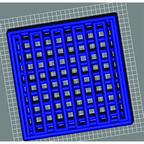 Planned Scaffold Structure Designed According To The CAD Model Download Scientific Diagram