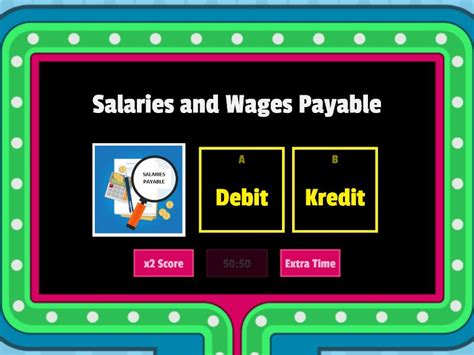 Saldo Normal Akun Debit Atau Kredit Gameshow Quiz