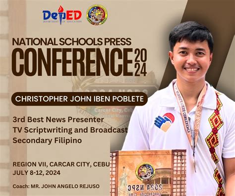National Schools Press Conference 2024 St Paul University Surigao
