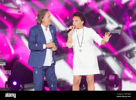 Angela Brambati And Angelo Sotgiu Of Ricchi E Poveri In Concert In