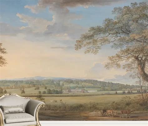 25 Scenic Landscape Wallpaper Murals Beautiful Vintage Art And