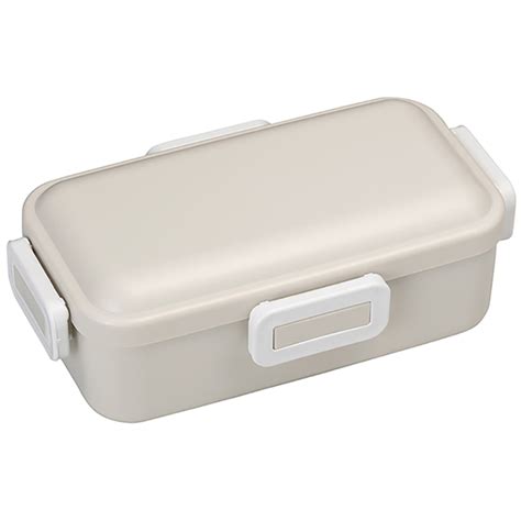 抗菌食洗機対応ふわっと弁当箱 くすみカラー くすみグレー Pflb6ag｜郵便局のネットショップ