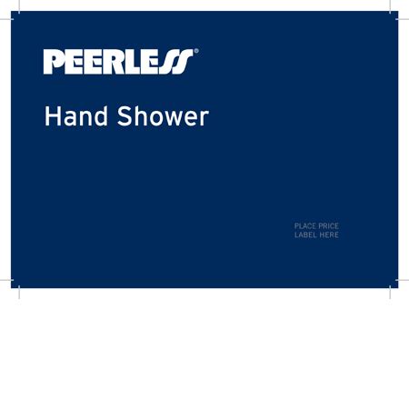 Delta Peerless Shower Labels Indd Masco Canada