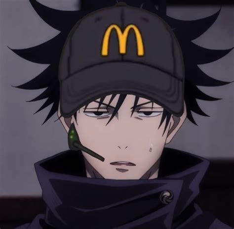 Megumi Mcdonalds Icon Funny Anime Pics Anime Funny Anime Monochrome