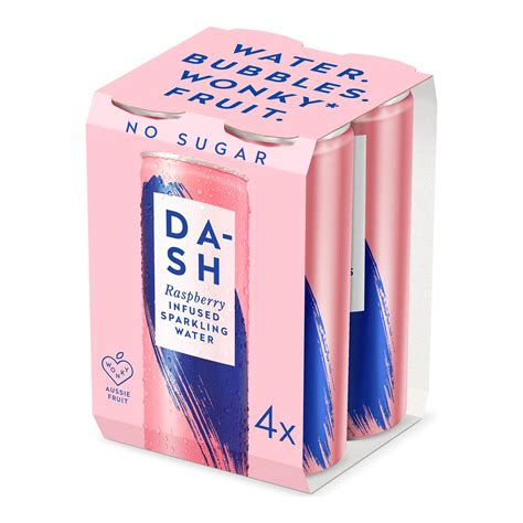Dash Water Raspberry Infused Sparkling Water Ntuc Fairprice