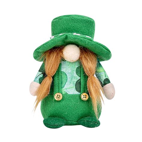 Bocqde Easter Decorations Rudolph Doll Ornaments Easter Faceless Dwarf
