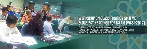 Icsi Iium Library Classification System For Knowledge Resources On Islam