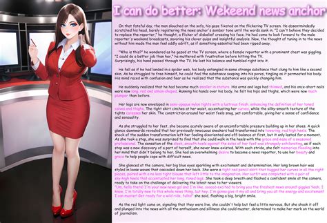I Can Do Better Weekend News Anchor [tg Caption] By Synthiest On