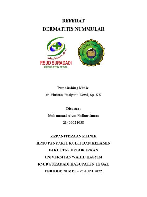 Dermatitis Nummular Pdf