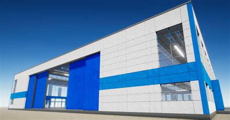 Realistic Warehouse 3d Industrial Unity Asset Store