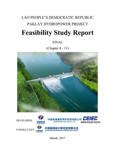 Construction Feasibility Report Format