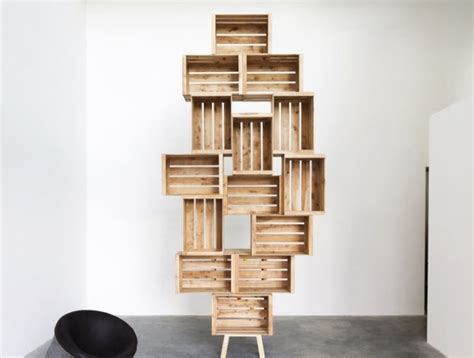 Diy Bibliothèque En Palette Ou Cagette De Bois Idées Créatives Pour