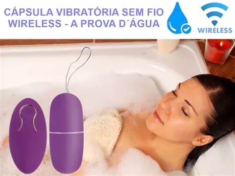 Cápsula Vibratória Bullet Controle Sem Fio Wireless Sex Shop