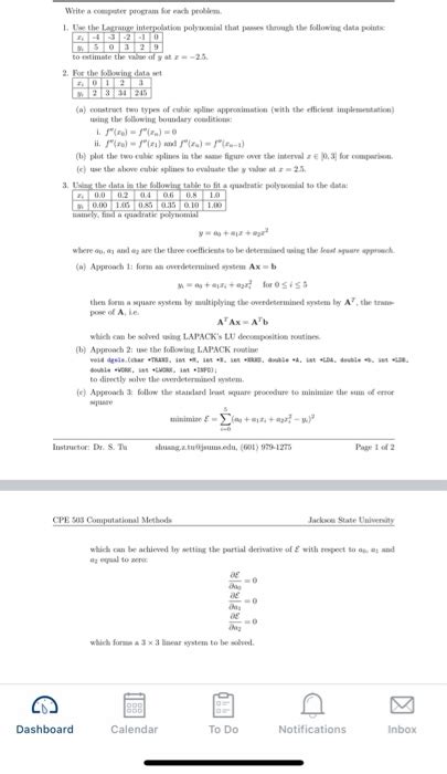write a computer program for each problem 0 4 0 6