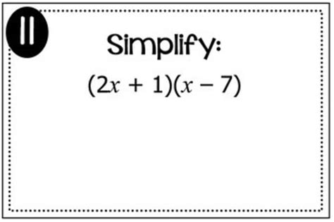 Polynomial Operations Add Subtract Multiply Triples Activity