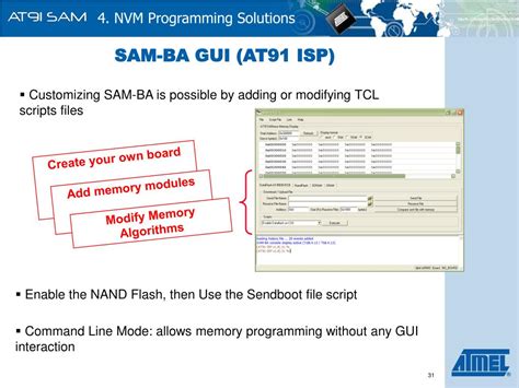 Ppt At91sam Boot Strategies Application Deployment Powerpoint