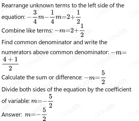 solved which number can each term of the equation be multiplied by to