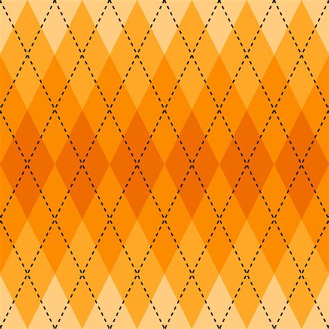 Orange Gradient Argyle Pattern Argyle Vector Pattern Argyle Pattern