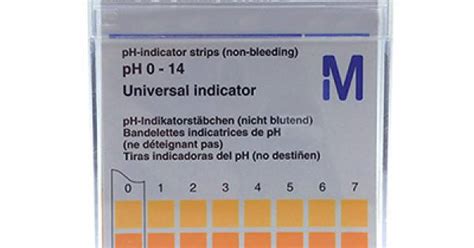 Universal Ph Indicator Strips Ph 0 14