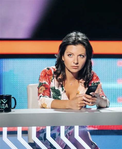 Margarita Simonyan Editor In Chief Of Russian Rt News Looks Like She