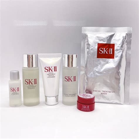 Sk Ii 暢銷旅行體驗組 青春露 亮采化妝水 活膚霜 潔面乳 青春敷面膜 蝦皮購物