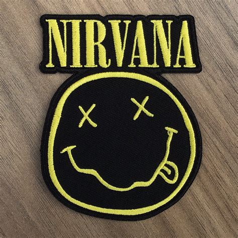 Nirvana Smiley Face Nirvana Smiley Face Patch The Patch Parlour