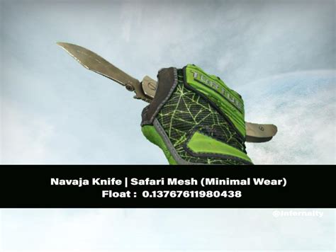 Navaja Knife Safari Mesh MW CSGO SKINS KNIVES Video Gaming Gaming