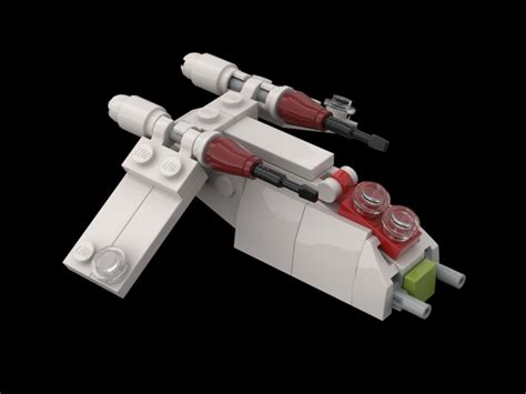 Lego Moc Micro Laat Gunship By Ertz1258 Rebrickable Build With Lego