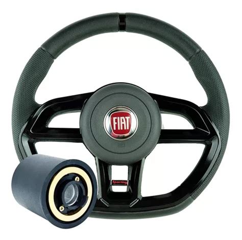 Volante Esportivo Fiat Gti Preto Palio Uno Fire Strada Siena