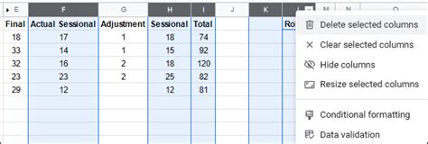 Best Ways To Hide And Unhide Columns In Google Sheets Software Accountant