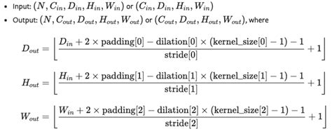 Nn Conv Function To Compute Conv Formula Issue Pytorch Pytorch GitHub