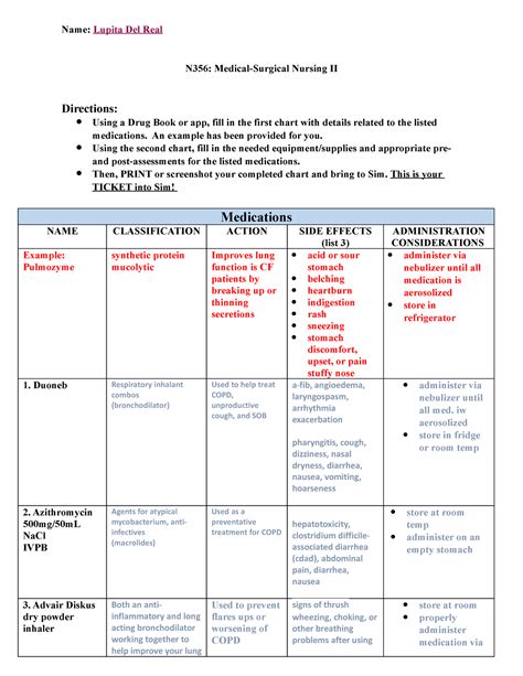 Sim Med Grid For Sim Med Grid For Sim Name Lupita Del Real N356
