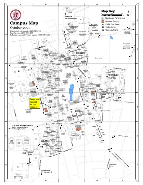 Umass Memorial Campus Map