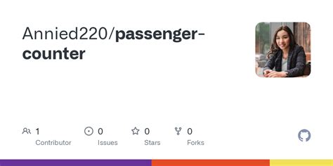 Github Annied220passenger Counter