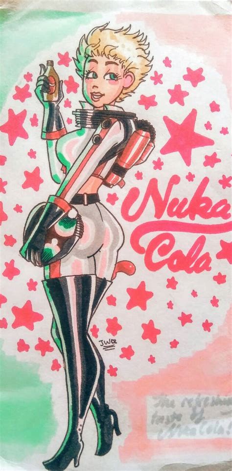 Nuka Cola Pin Up By Itsyuckister On Deviantart