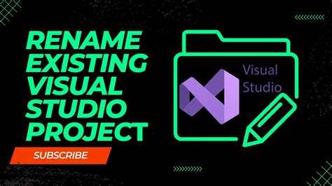 How To Rename Windows Forms App C Project YouTube