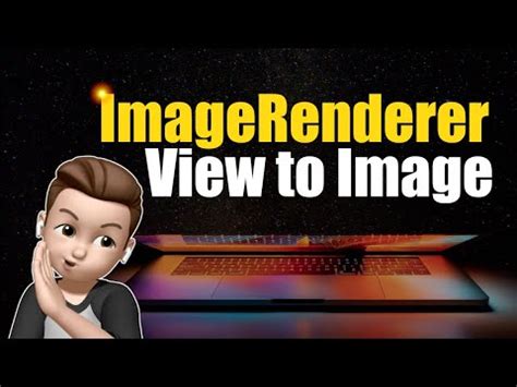 SwiftUI ImageRenderer Convert View To Image IOS 16 Tutorial YouTube