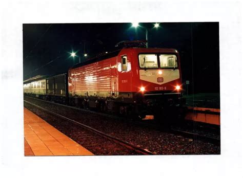Photo German Train E Lok Db 112 183 9 Locomotive Railway Station £620
