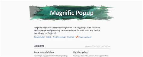 10 Lightbox Plugins For Websites Web Development And Technology Resources