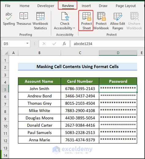 How To Encrypt Cell Content In Excel 2 Methods