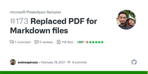 Replaced Pdf For Markdown Files By Aminespinoza · Pull Request 173 · Microsoftpowerapps