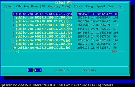 Github Tolik Punkoff Vpngate Console Client Simple Console Client