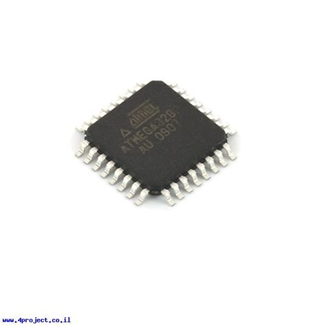 בקר Avr Atmega328p Tqfp 20mhz 32kbyte 8ad Il