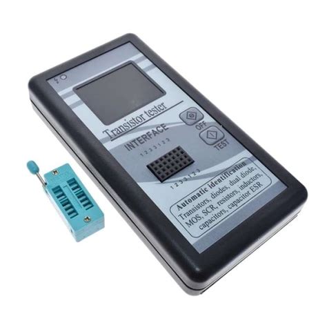Promo Multi Functional Transistor Tester 128 160 Digital Display Esr Meter Diskon 23 Di Seller