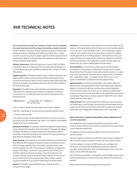 Automatic Voltage Range Avr Sollatek Pdf