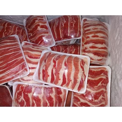 Jual Daging Sapi Slice Preminum Shortplate Us Beef Slice 1 Kg