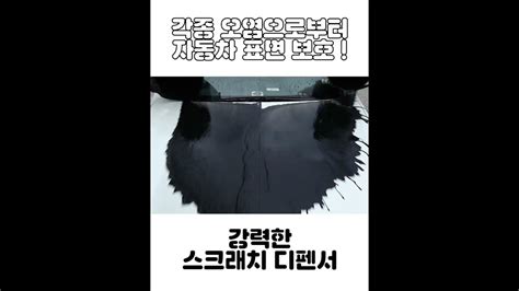 각종 오염으로부터 자동차 표면 보호 강력한 스크래치 디펜서 Youtube