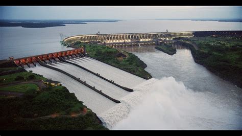 Cena Rara Veja A Abertura Das 14 Comportas Da Usina De Itaipu Youtube