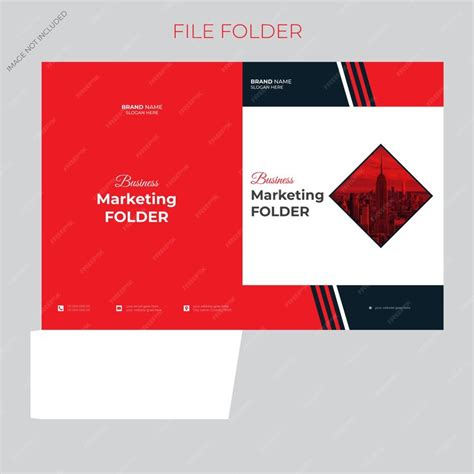 Premium Vector Geometric Shape Minimal File Folder Design